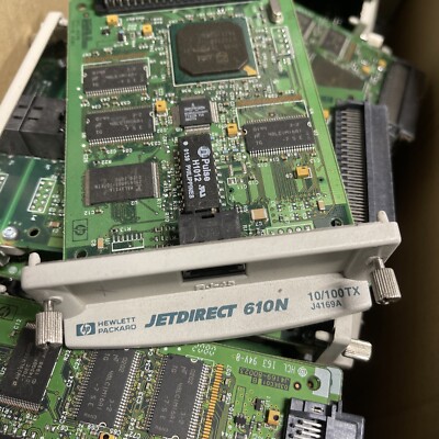 Lot Of 50 HP JetDirect 610n J4169a 10/100TX Ethernet Print Server | eBay