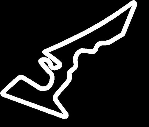 COTA Circuit of the Americas Track Outline Vinyl Decal Race Track iPad ...