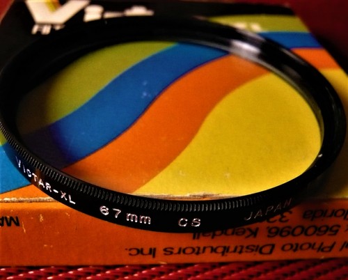 67mm VICTAR- XL CS Filter Optical Glass JAPAN. Metal Ring. New | eBay