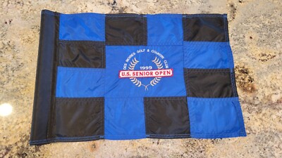 💥 RARE Actual Vintage 1999 US Senior Open Pin Flag Des Moines CC On The ...