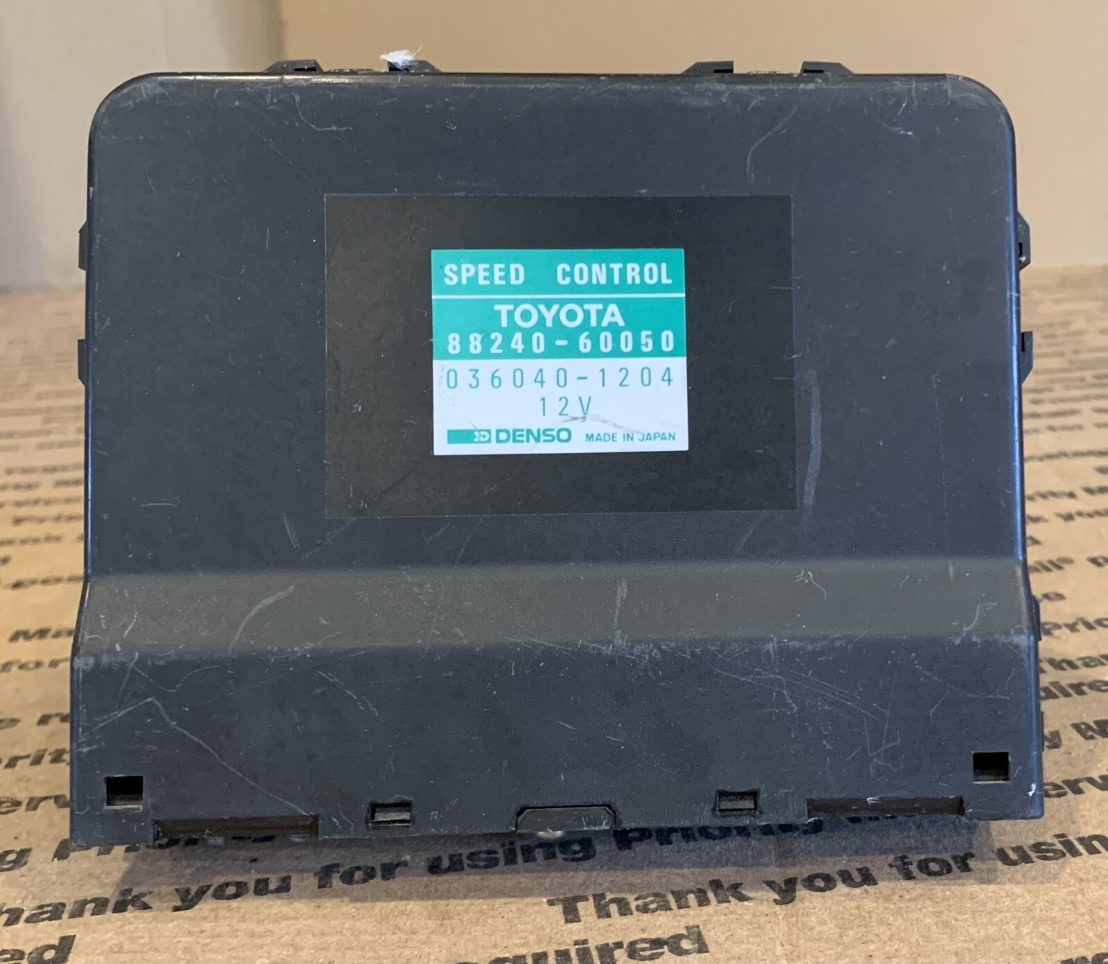 91-93 Toyota Land Cruiser FJ80 Cruise Control Computer Assembly 88240 ...