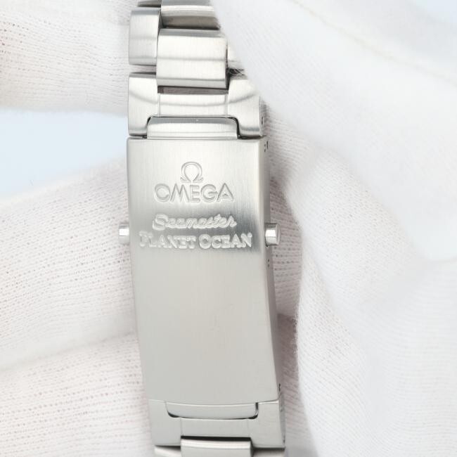 OMEGA 2201.50 SEAMASTER 600 PLANET OCEAN DATE AUTOMATIC BLACK DIAL MEN ...