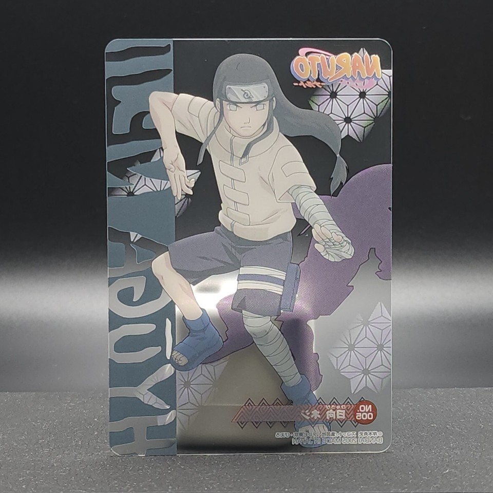 NEJI HYUGA Card TCG Japanese BANDAI 2005 MADE IN JAPAN No.005 F/S | eBay