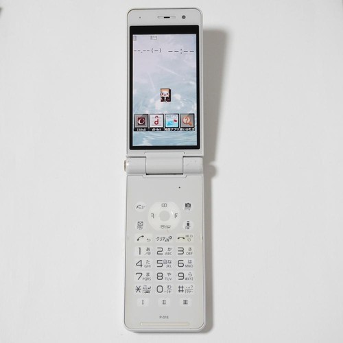 Panasonic Docomo P-01E Japanese Flip Phone Keitai Garakei Used Working ...