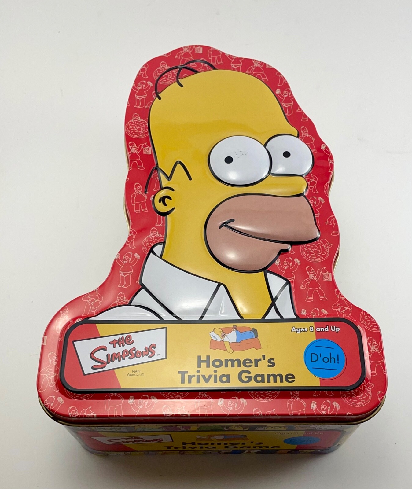 2001 Cardinal The Simpsons Homer's Trivia Game 8 for sale online | eBay