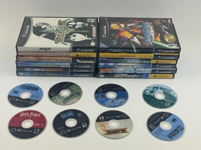 Nintendo GameCube Game Lot w/ Cases & Disc Only Pick & Choose From ...