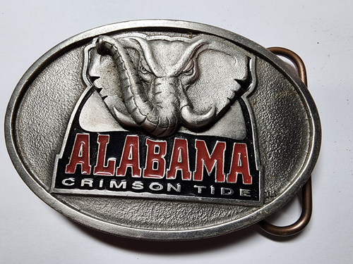 Enameled - University of Alabama - Belt Buckle | eBay
