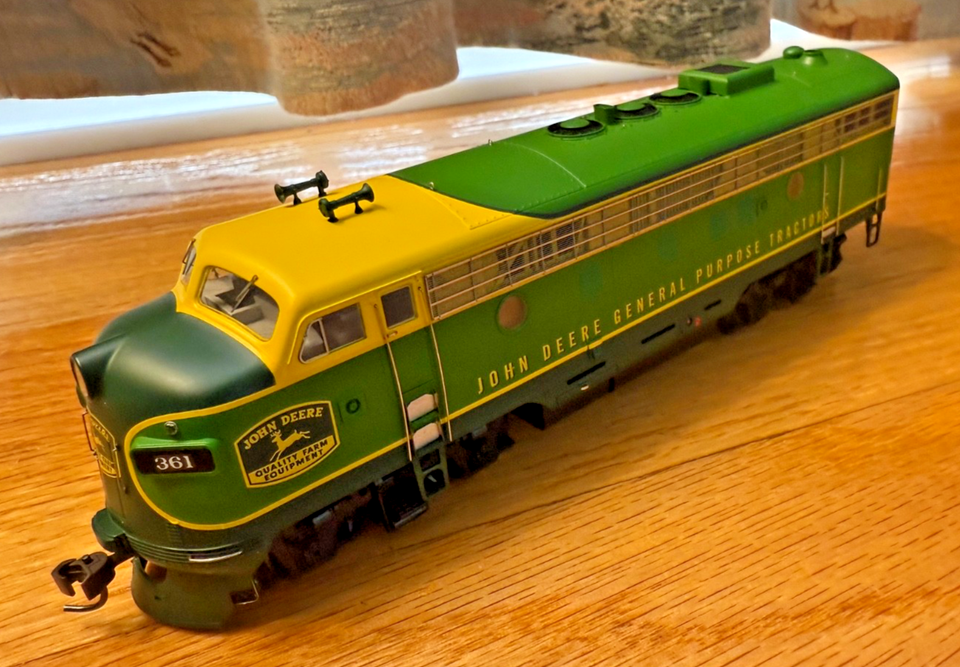 HO Athearn John Deere F7A and F7B DC/DCC/Sound. Road number 361. | eBay