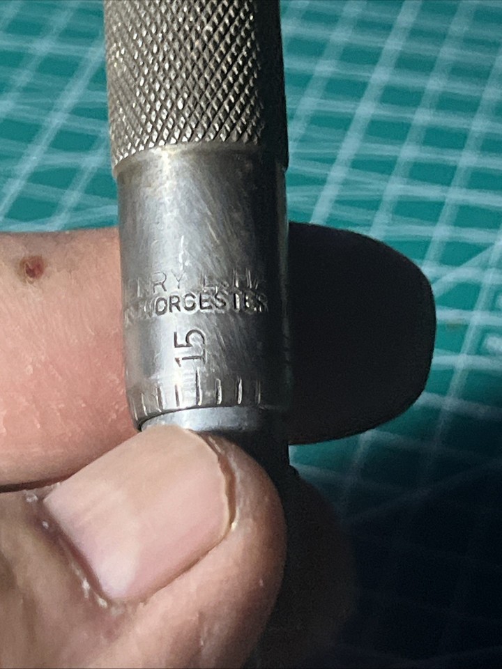 Vintage Handy Henry L Hanson USA Made Outside Micrometer, Machinist ...