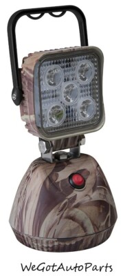 ECCO EW2461 5 LED Portable Rechargeable Square Magnetic Mount 12/24 ...