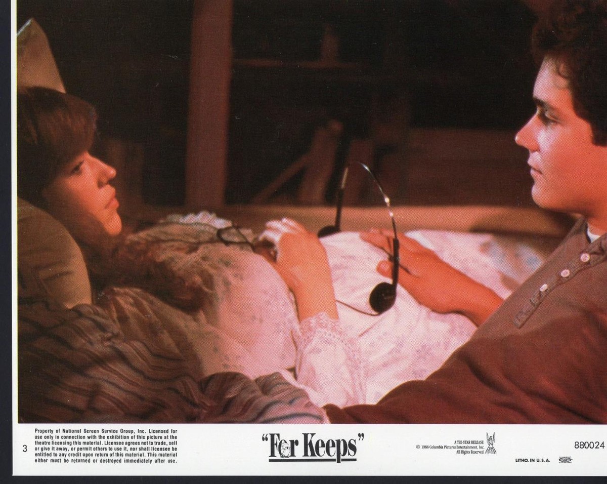 For Keeps Randall Batinkoff FOR KEEPS (1988) Original Authentic Movie