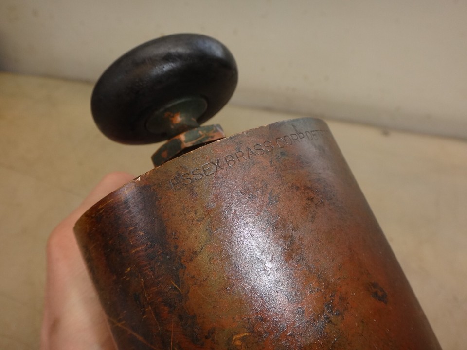 1 QUART ESSEX BRASS OILER for an Old Oil Field Hit & Miss Gas Engine | eBay