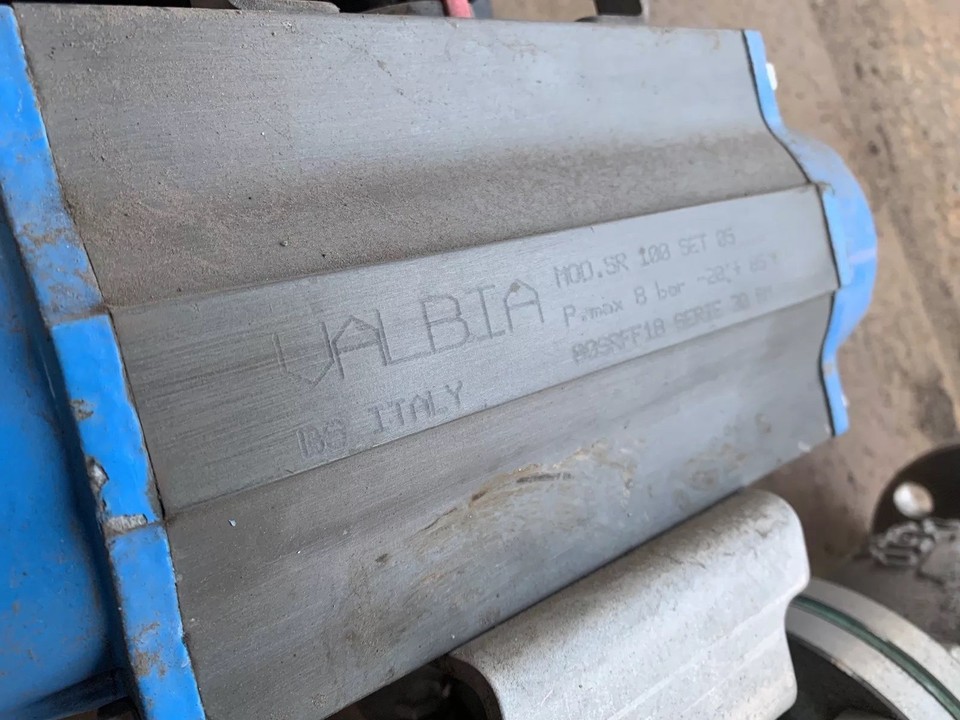 Apollo 2” Stainless Ball Valve Cf8m Swing Check Valbia Air Actuator ...