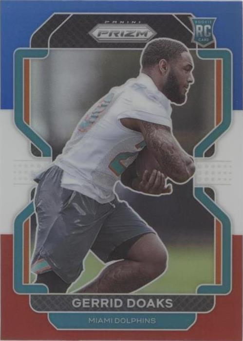 2021 Panini Prizm - Rookie Gerrid Doaks #426 Red White & Blue Prizm (RC ...
