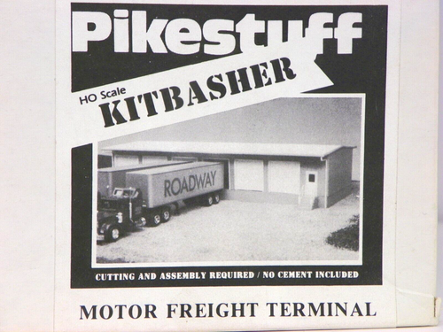 PIKESTUFF KITBASHER HO U/A "MOTOR FREIGHT TERMINAL" PLASTIC KIT #5001 ...