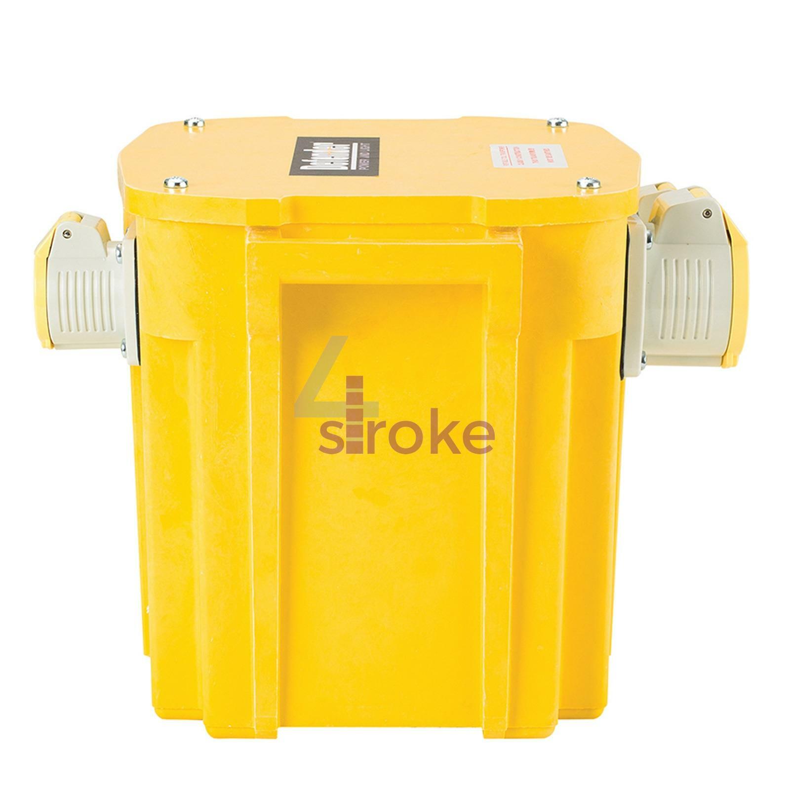 5KVA Portable Site Transformer Power Tool 16A/32A Socket Twin Output ...