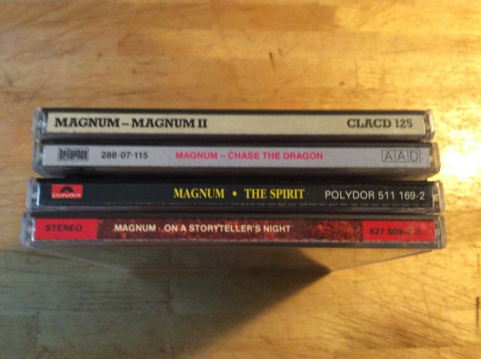 Magnum [4 CD Alben] II + The Spirit + Storyteller's Night + Chase the ...