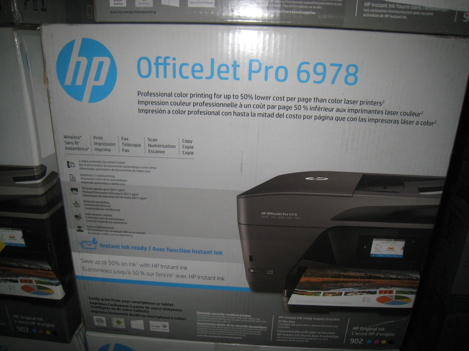 Brand New HP OfficeJet Pro 6978 Wireless All-In-One Printer