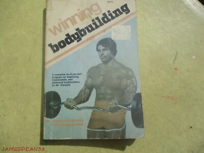 Winning Bodybuilding by Franco Columbu and George Fels 1977 Softcover ...