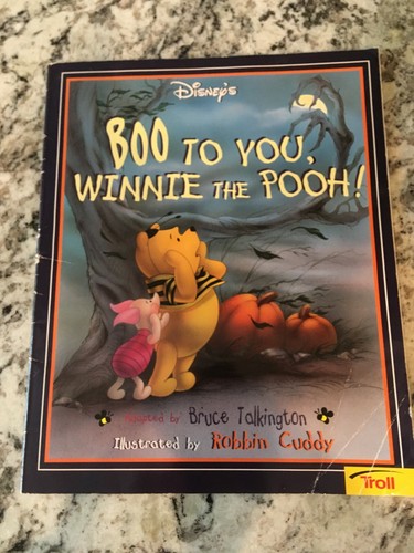 Disney's Boo To You Winnie the Pooh Paperback Book | eBay