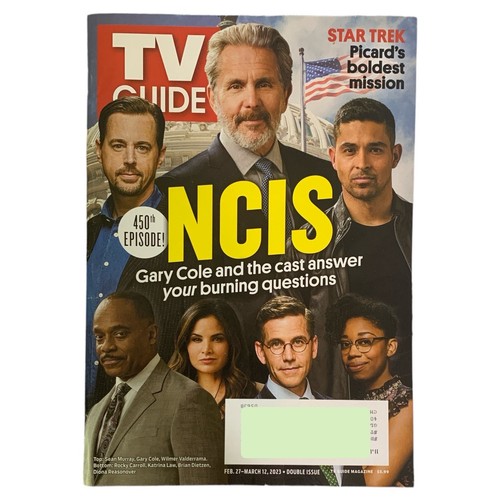 TV Guide February 27 March 12 2023 NCIS Gary Cole and Cast Star Trek ...