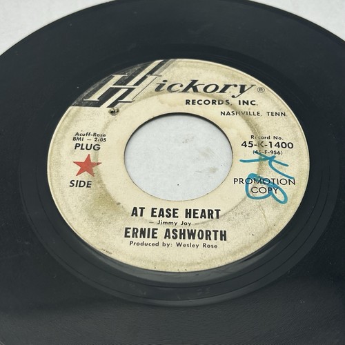 Ernie Ashworth At Ease Heart/The Nearest Thing To Heaven 1966 Hickory ...