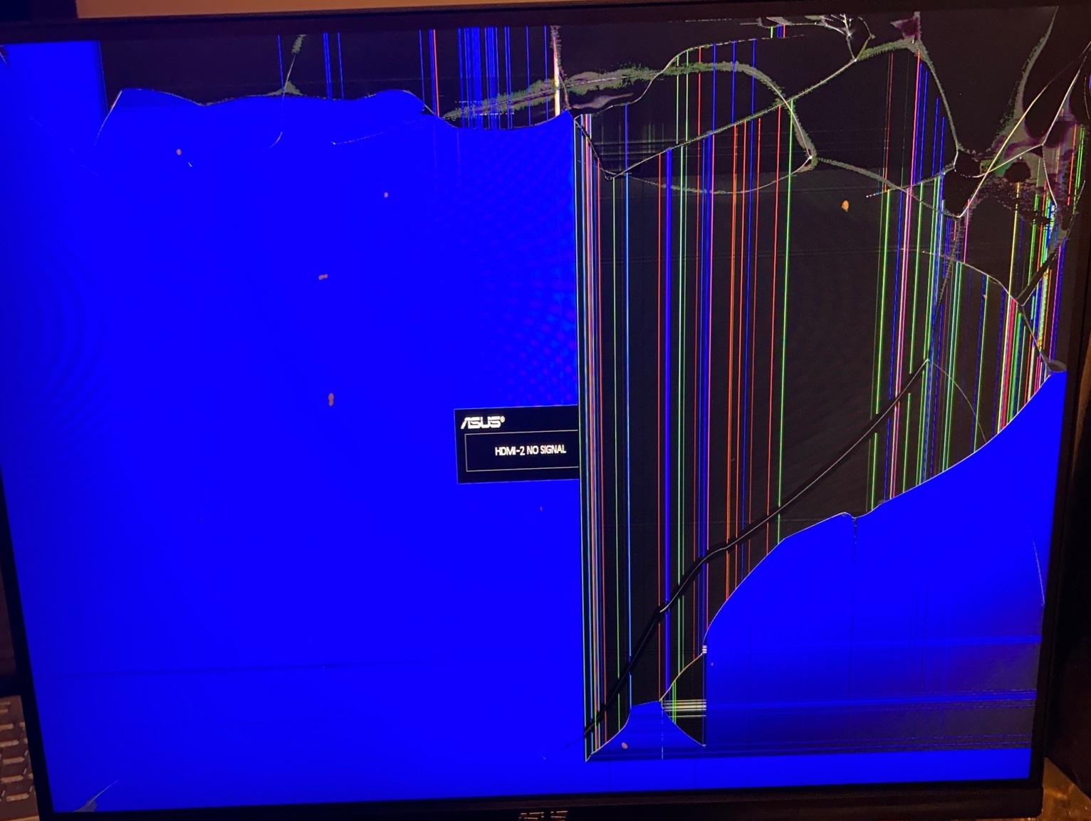 ASUS TUF VG1A 27-inch Gaming Monitor VG279Q1A Black - Broken ...