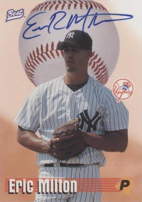 1997 Best - Limited Autographs Eric Milton /250 (AU, RC) for sale ...