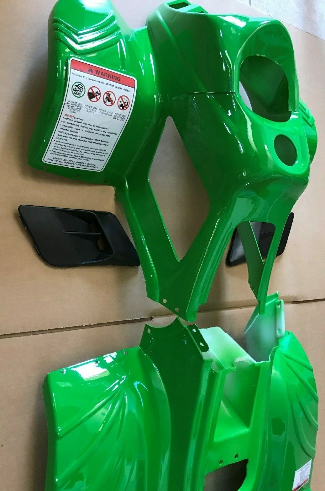 ATV Body Plastic Fender vents Taotao ATA-110B 110cc Pather mess painted ...