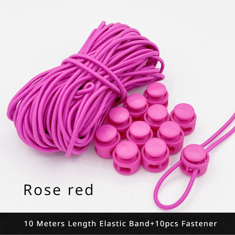 Spring Cord Lock End Stopper Fastener Adjustment Elastic Band ...