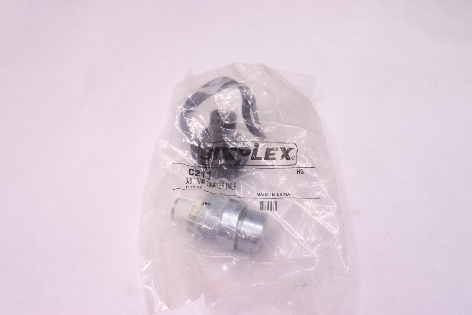 Simplex C211 Carbon Steel 3/8" NPTF High-flow RAM Coupler Half With ...