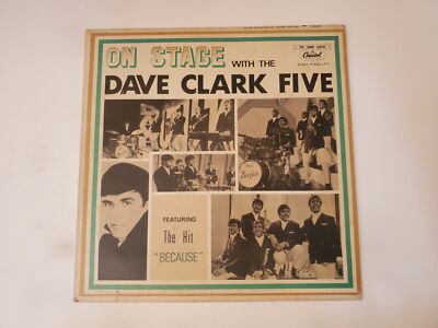 The Dave Clark Five - On Stage with The Dave Clark Five (Vinyl Record ...