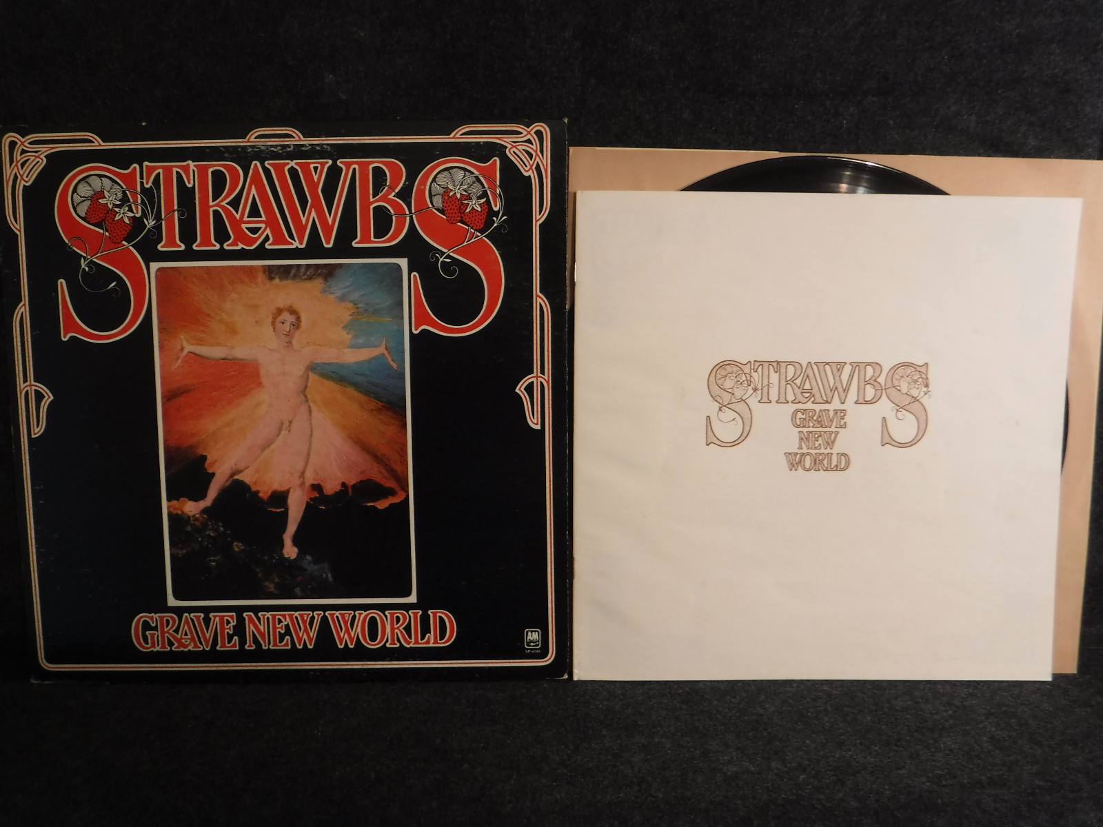 Strawbs, Grave New World, A&M Records SP 4344, 1972, Lyrics Book, Gate ...