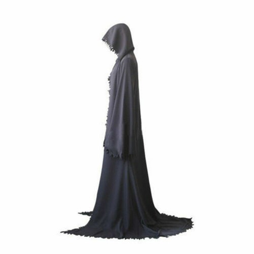 Grim Reaper Cosplay Costume Cloak Full Set Mask Halloween Custom Made ...