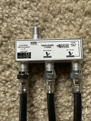 Dish Network Triplexer Coax 175284 Antenna/ Satellite w/ Wires. | eBay