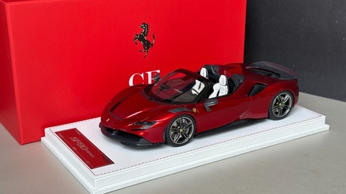 CE 1:18 Ferrari SF90 Spider red metallic ltd. 30 pcs CE models no BBR ...