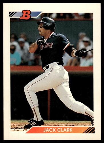 1992 Bowman Jack Clark Boston Red Sox #233 | eBay