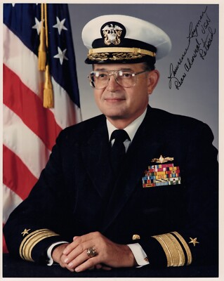 Rear Admiral (Lower Half) Lawrence Layman - Signed Photo (US Navy) | eBay