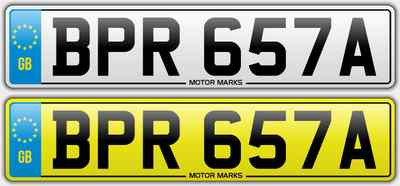 CHERISHED NUMBER PLATE- BPR 657A - BPR BP BR CHEAP BARGAIN BRP NUMBER ...