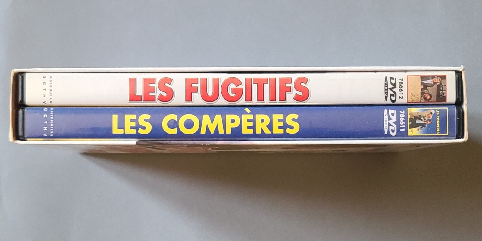 2DVD LES COMPERES / LES FUGITIFS - Gérard DEPARDIEU / Pierre RICHARD ...