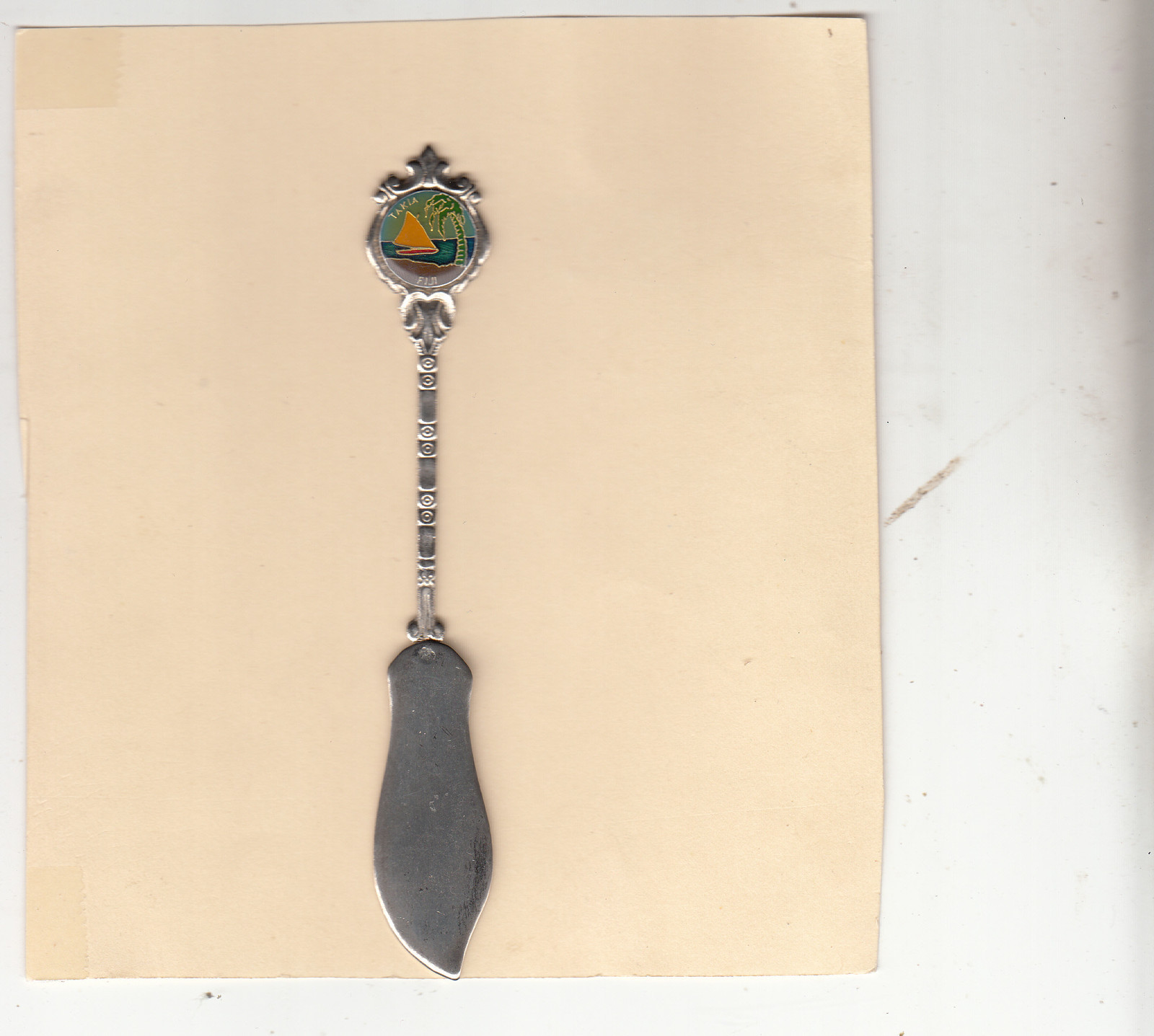 Fiji-[Crest Silverplated 1980s Knife]-Fiji-Souvenir Knife | eBay