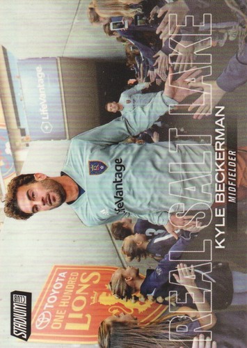 2018 Stadium Club MLS Soccer Trading Card #24 Kyle Beckerman Real Salt ...