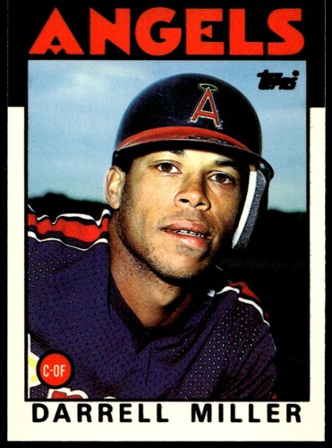 Darrell Miller California Angels 1986 Topps Tiffany #524 | eBay