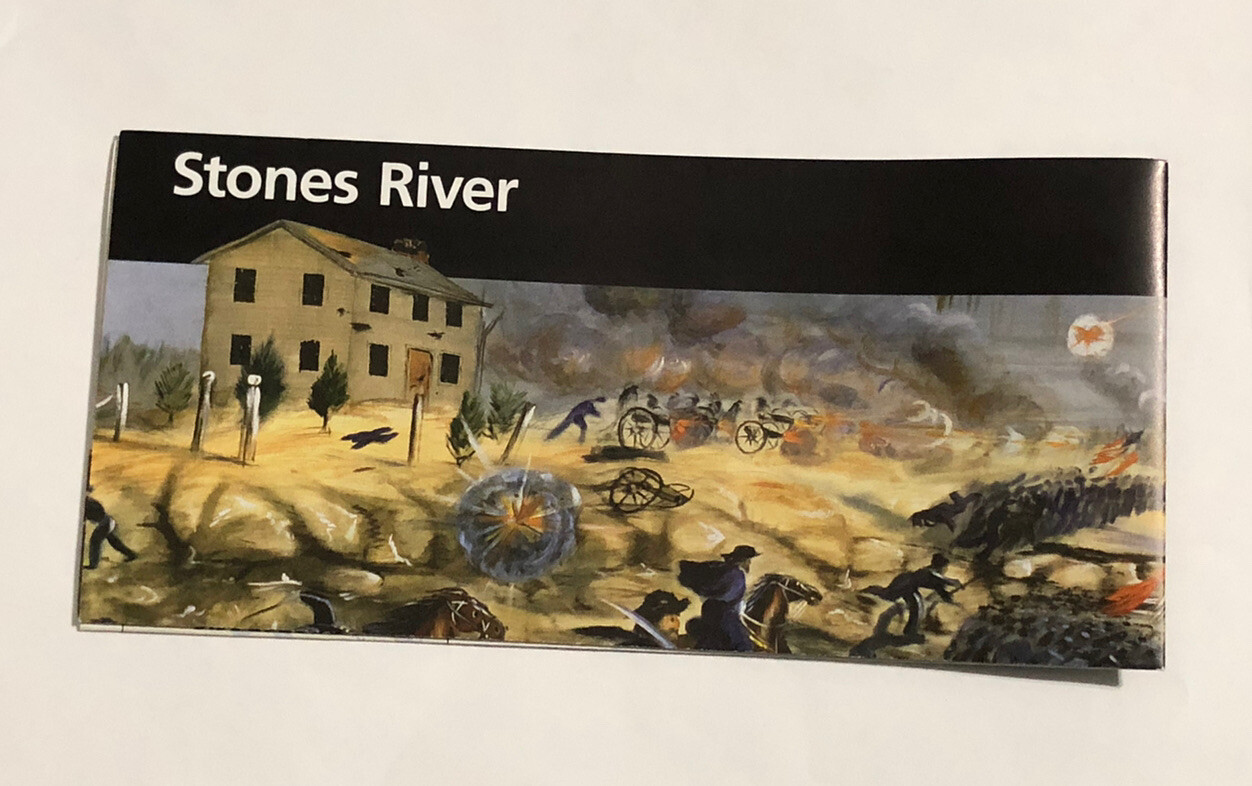 Stones River National Battlefield Park Unigrid Brochure Map NPS NEWEST ...