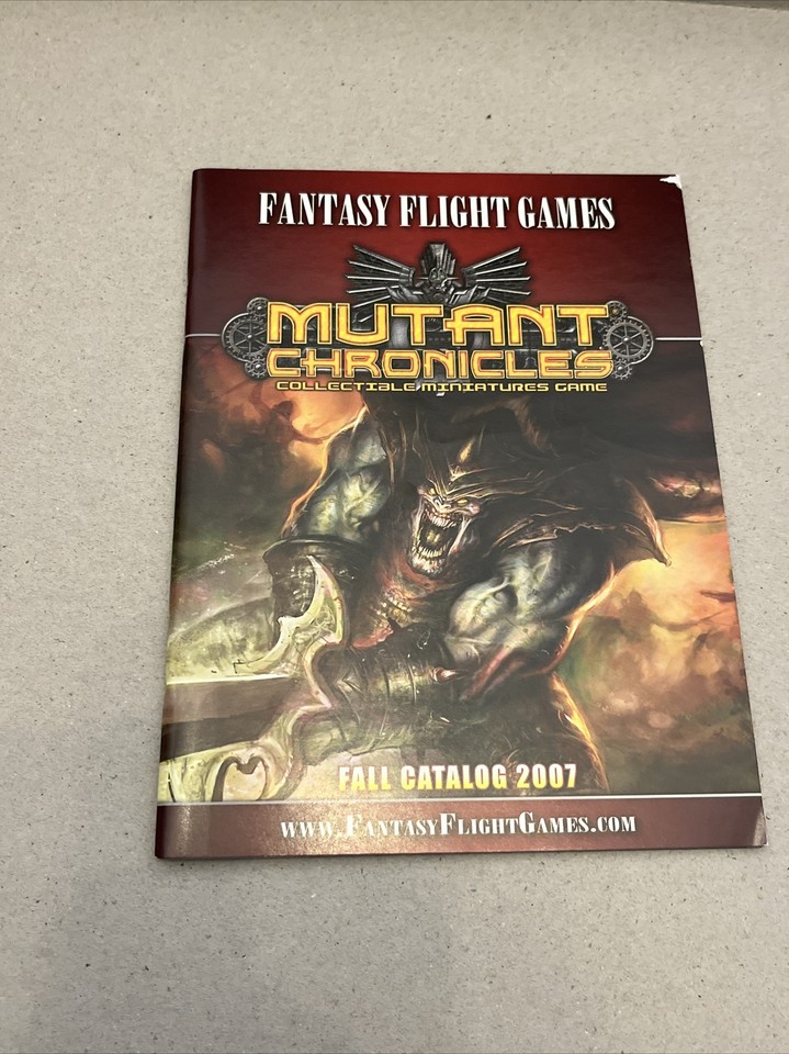 Mutant Chronicles Starter Set 2007 Fantasy Flight Collectible Miniatures Game | eBay