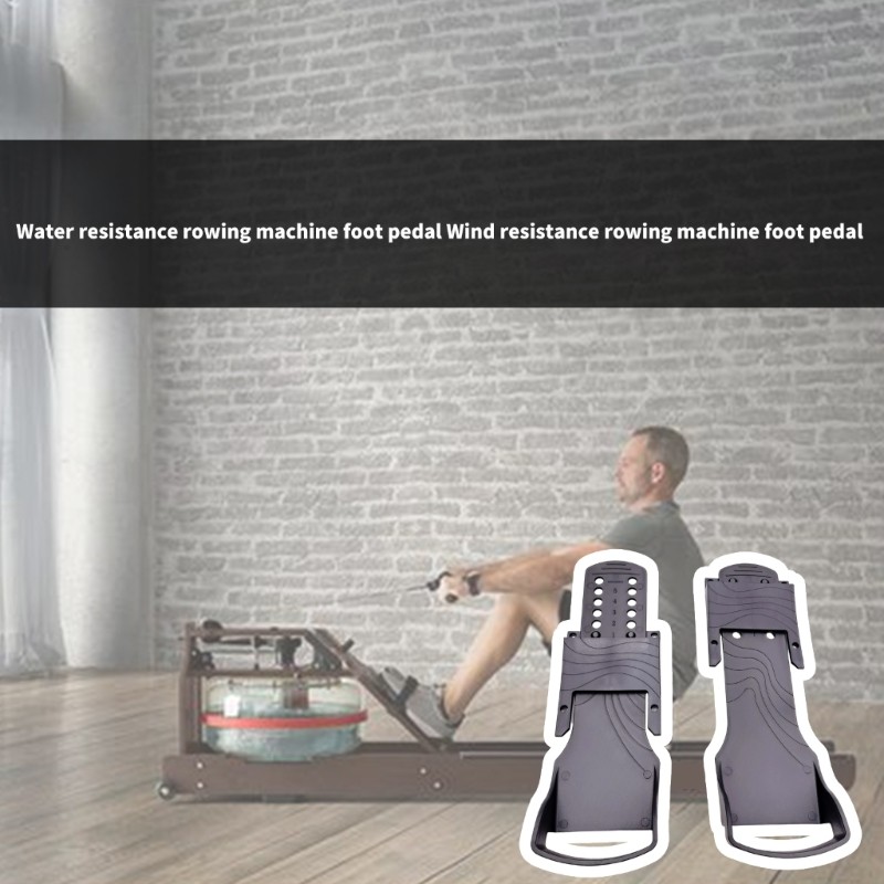 Gym Rowing Machine Foot Fixed Plate Foot Pedal Homes Rowing Machine ...