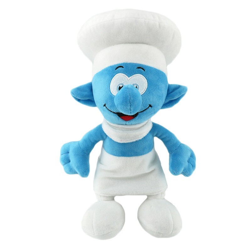 BRAND NEW 35cm SMURF SOFT TOY SMURFETTE PLUSH PAPA SMURF TOY | eBay UK