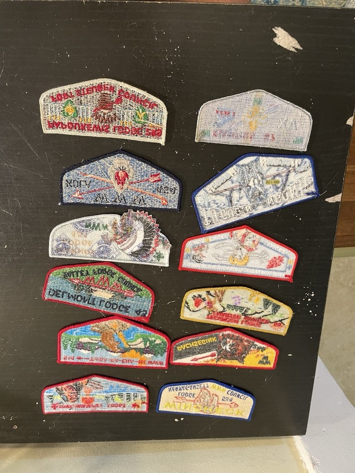 Mixed Lot Of Vintage BSA Boy Scouts OA Order Of The Arrow Patches WWW ...