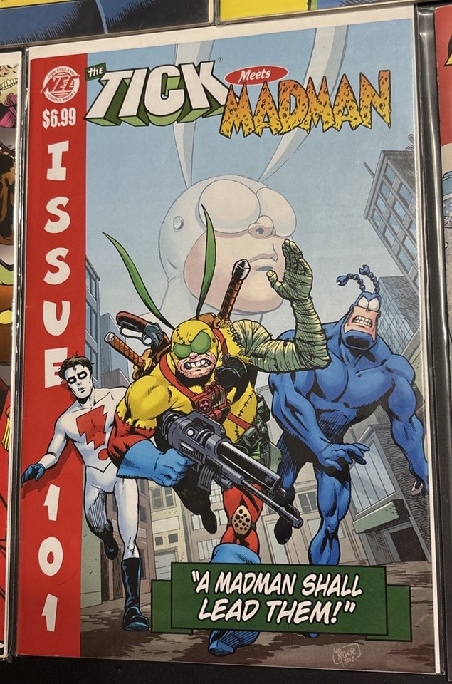 Ben Edlund THE TICK New England Comic Books Chroma + Special Editions 7 ...
