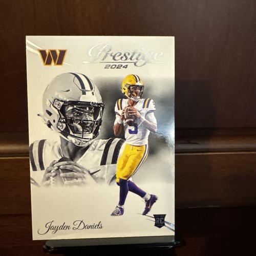 2024 Panini Prestige Jayden Daniels Rookie Card #302 COMMANDERS RC HTF ...
